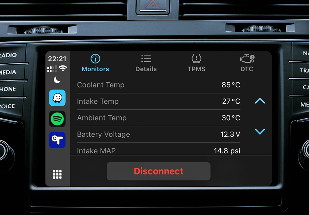 OnTrack - Realtime OBD data and TPMS within CarPlay – OnTrack Apps