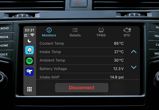 OnTrack - Realtime OBD data and TPMS within CarPlay – OnTrack Apps